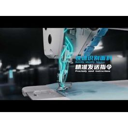 JACK A5E-AH-7 AMH LARGE SPACE LARGE HOOK COMPUTERISED LOCKSTICH WITH ELECTRONIC CONTROL STITCH ...