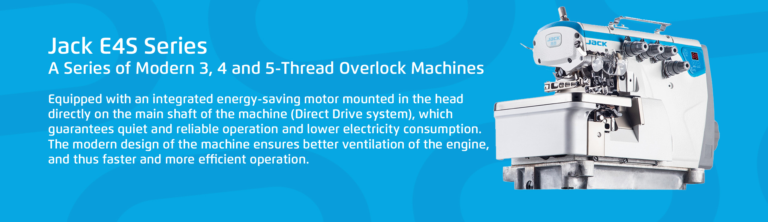 Jack Homepage | Jack Industrial Sewing Machines UK